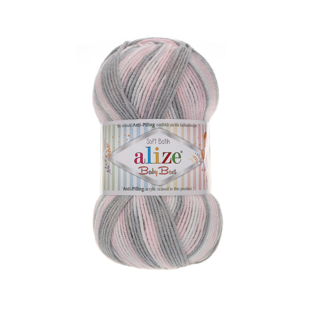 Alize Baby Best Batik – Variegated Bamboo Blend Yarn | VILRITA