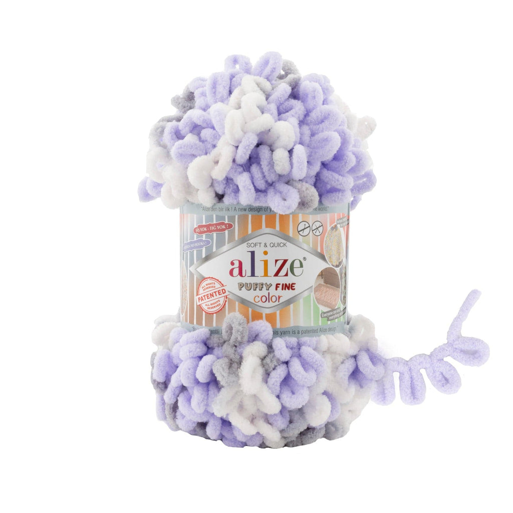 Alize Puffy Fine Color – Variegated Loop Yarn | VILRITA