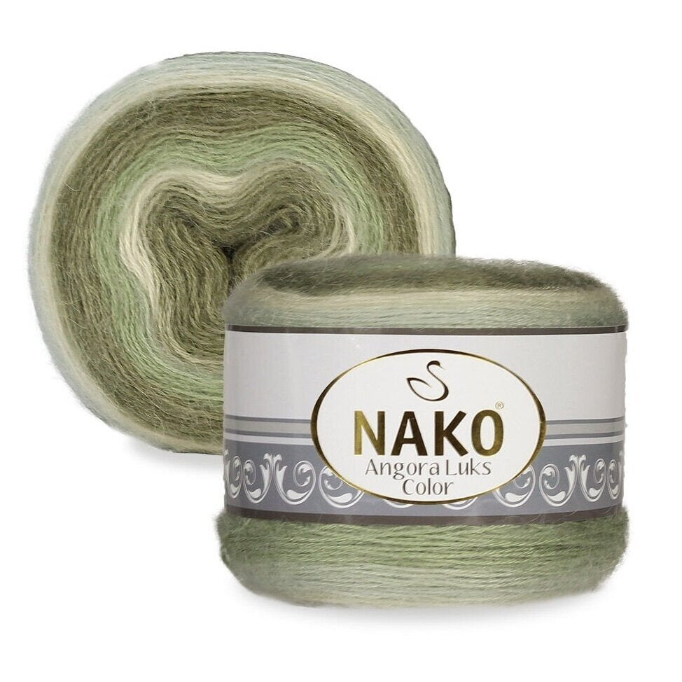 NAKO Angora Luks Color | Knitting Yarn | Online Yarn Store – VILRITA