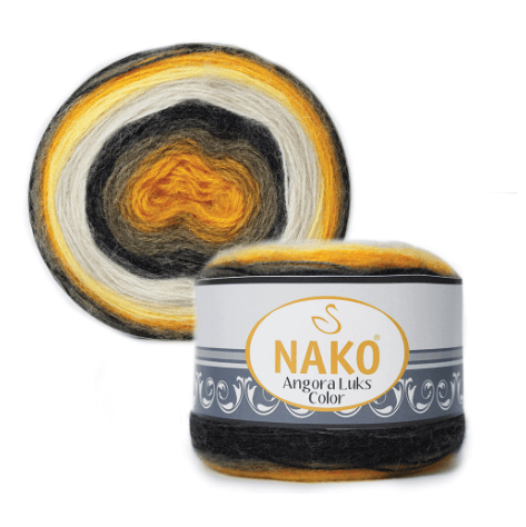 NAKO Angora Luks Color | Knitting Yarn | Online Yarn Store – VILRITA