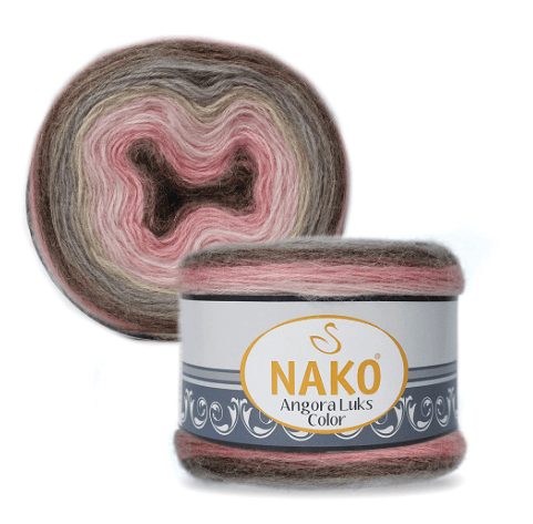 NAKO Angora Luks Color | Knitting Yarn | Online Yarn Store