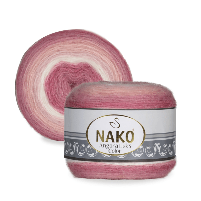 NAKO Angora Luks Color | Knitting Yarn | Online Yarn Store – VILRITA